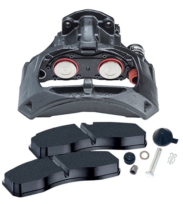 RDB003796XCV - Brake Caliper with Pads Reman - Haldex product